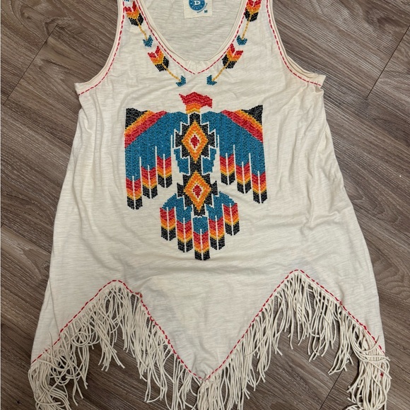 Double D Ranch | Tops | Double D Ranch Beaded Tank | Poshmark